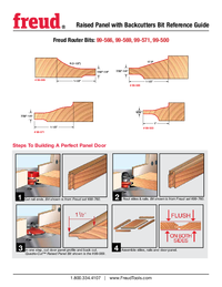 99-571 | Router CNC | Door & Window | Raised Panel with Backcutters ...