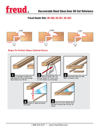 99-281 | Router CNC | Door & Window | Recoverable Bead Glass Door Set ...